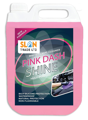 1 X 5 Litre Pink Dashboard Sheen Shine Silicone Valet Fragrant Dash ...