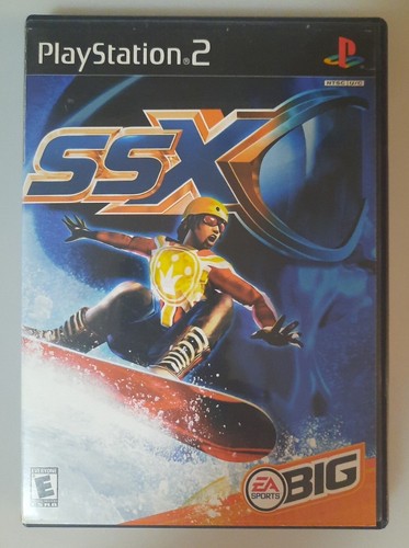 SSX EA Sports Big 2000 Sony PlayStation 2 Black label Game w/ Manuel ...