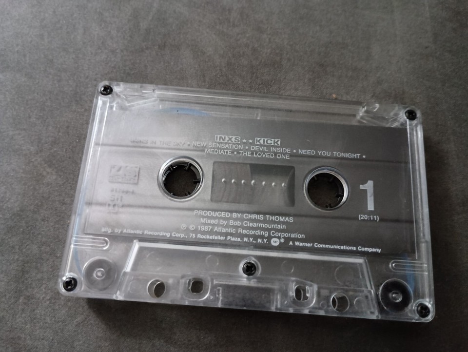 INXS "Kick" Cassette Tape Rock 80s with Need You Tonight | eBay