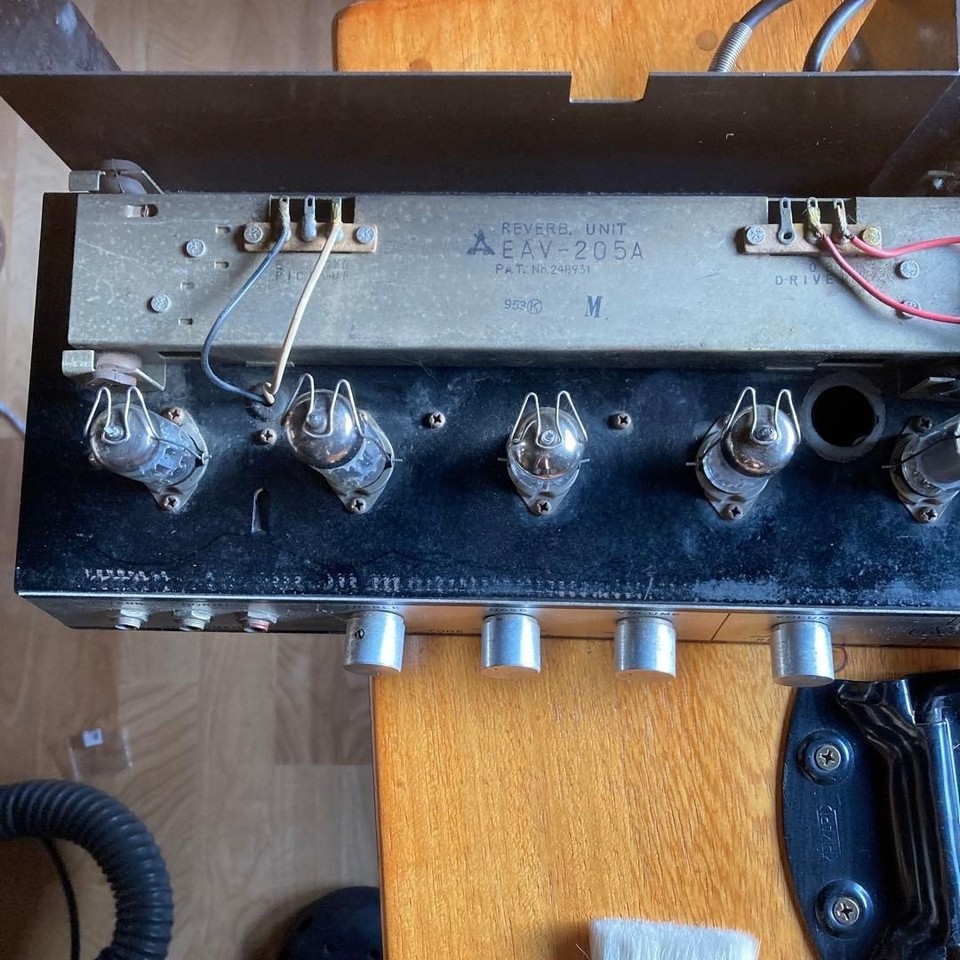 Teisco Checkmate 25 Guitar Amp Vintage Tube Amplifier | eBay