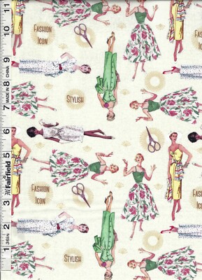 Cream Simply Vintage Pattern Pieces by Simplicity Collection In Organic ...