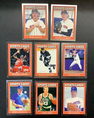 Sports Card News & Price Guide Cards 1991 Jordan Ryan Gretzky etc (8 ...