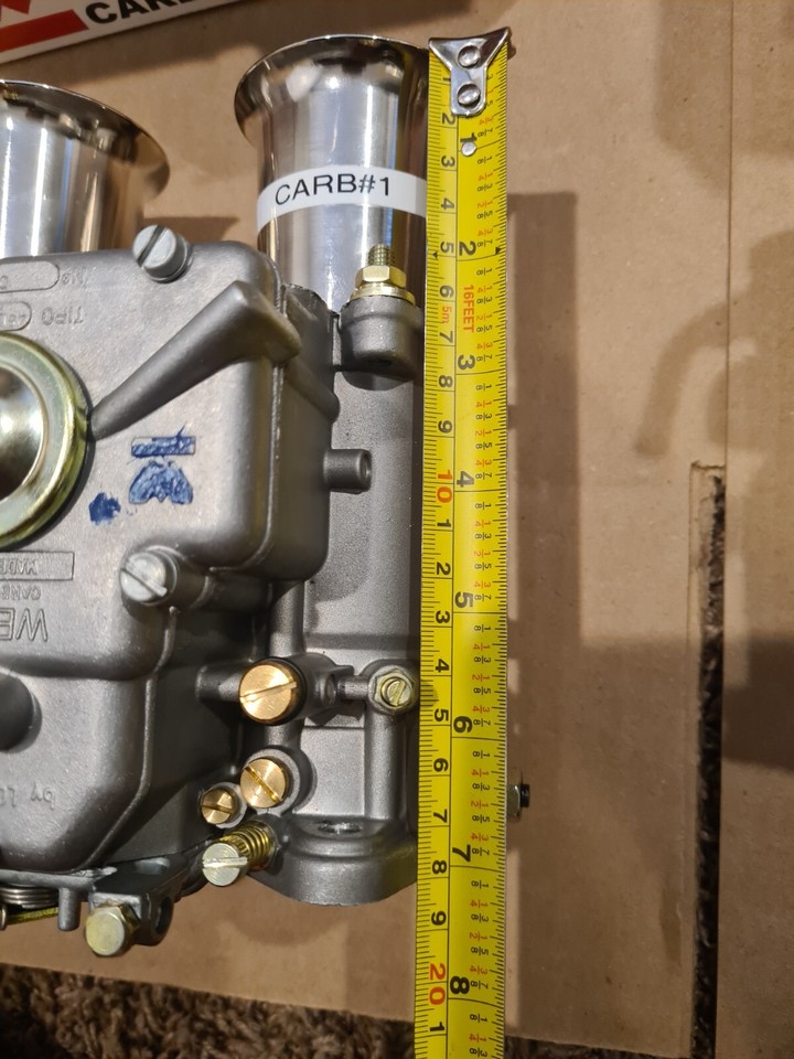 Weber Dual Side Draft Carburetor Carb kit DCOE 40 & 45 Progressive READ ...