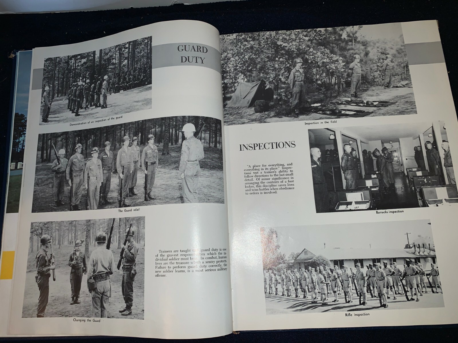1960 Army Infantry Basic Training Yearbook from Fort Jackson, South ...