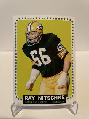 Ray Nitschke Green Bay Packers Custom Retro Card | eBay