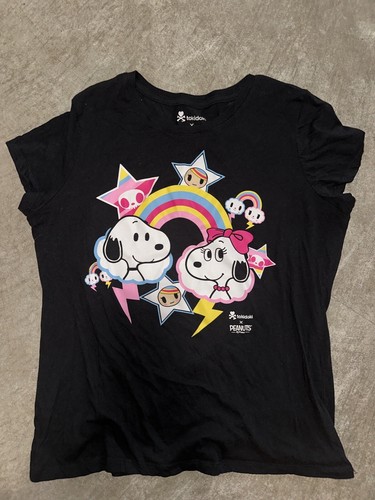 Tokidoki X Peanuts Snoopy Shirt Women’s Size XL | eBay