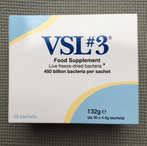 VSL 3 450 Billion Bacteria Powder Sachets - 30 Count Latest Batch ...