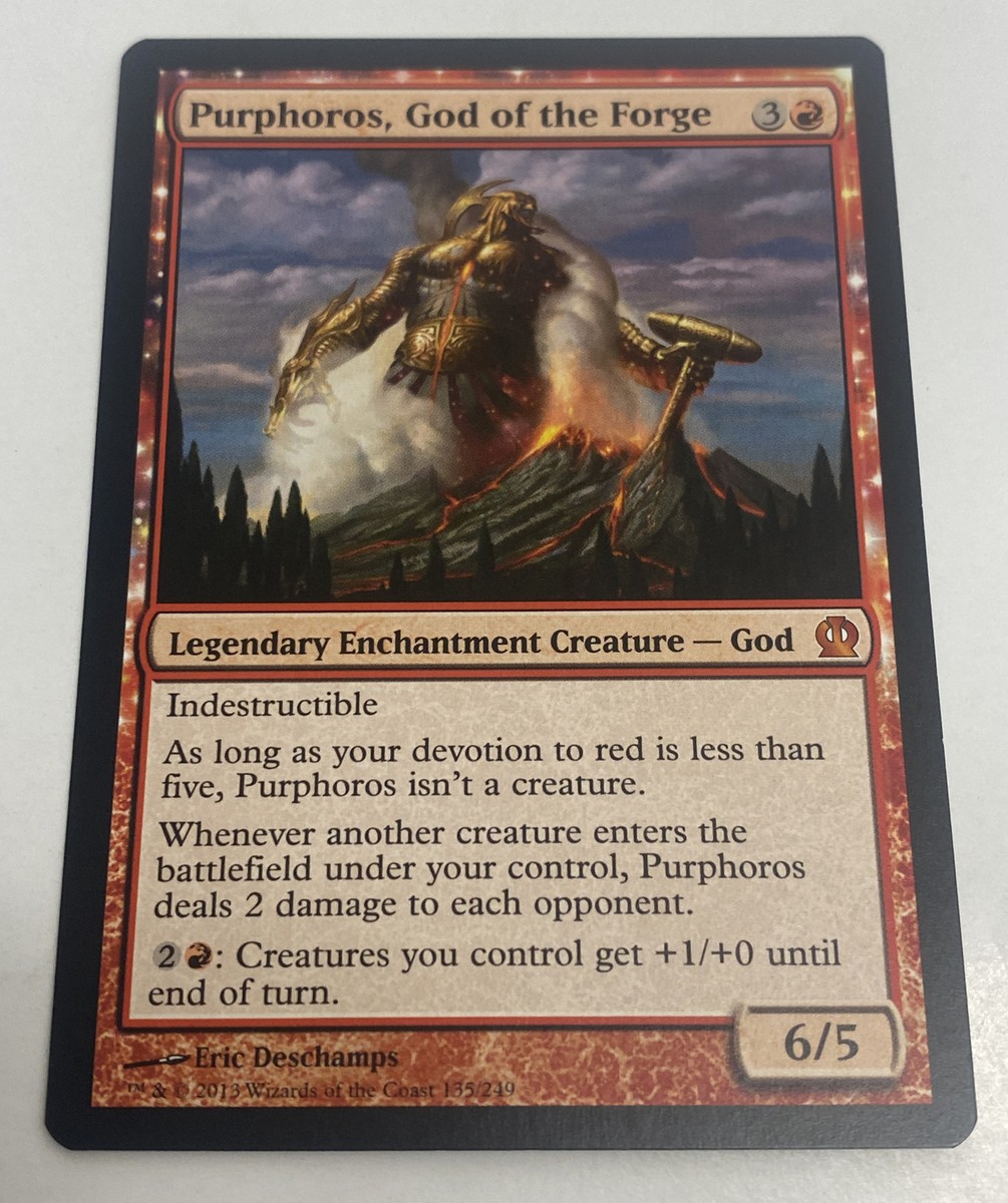 Purphoros God Of The Forge Wallpaper