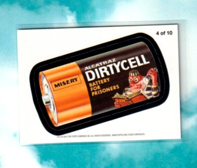 2013 Wacky Packages All New Series 10 {ANS10} "DIRTY CELL" #4 Magnet | eBay
