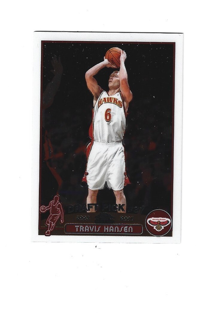 2003-04 Topps Chrome #144 Travis Hansen RC ATLANTA HAWKS | eBay