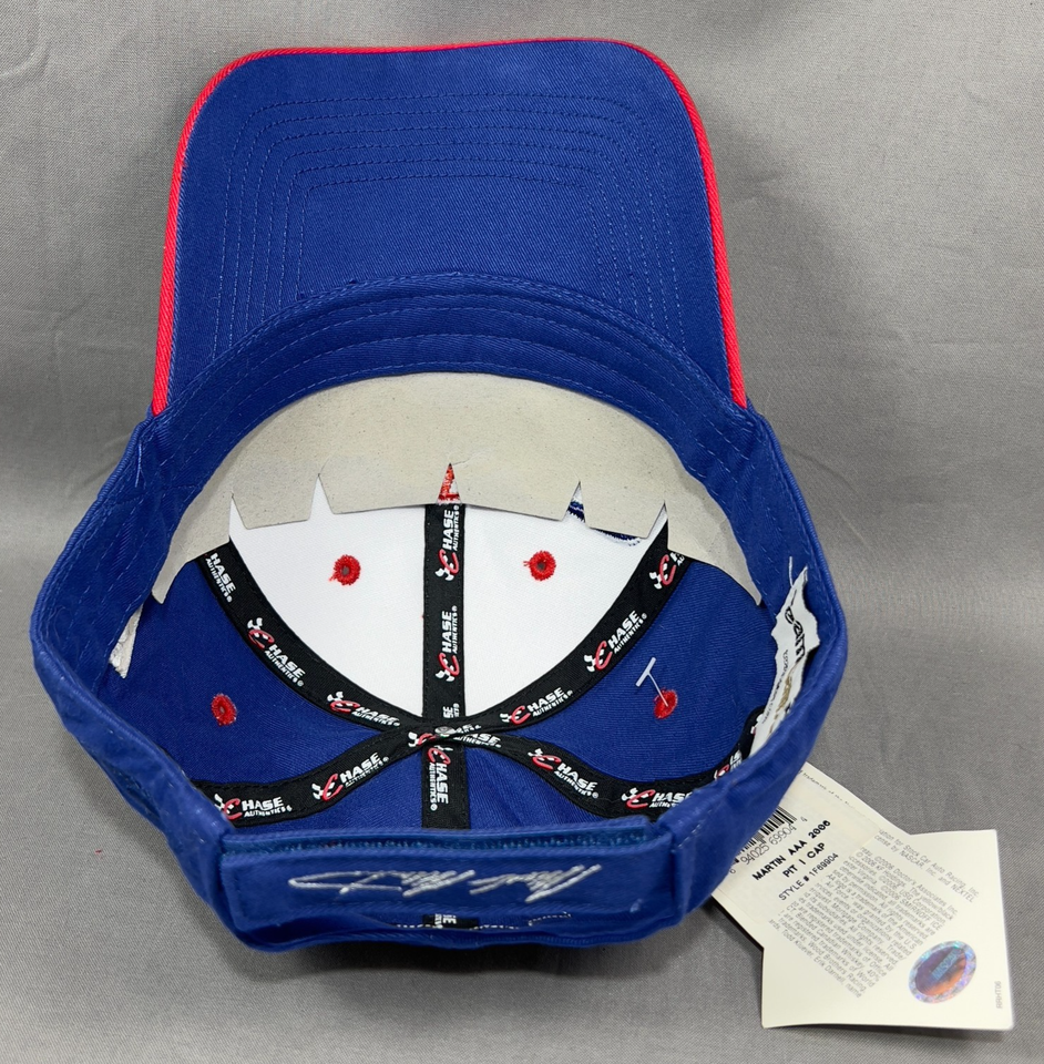 Mark Martin AAA #6 NASCAR Strapback Hat Cap Salute Roush Racing Ford ...