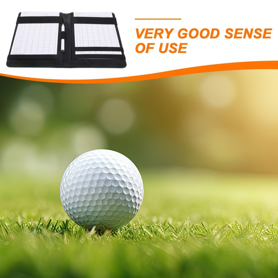 Golf Statistics Notebook Score Card Holder for Indicator Scorecard ...