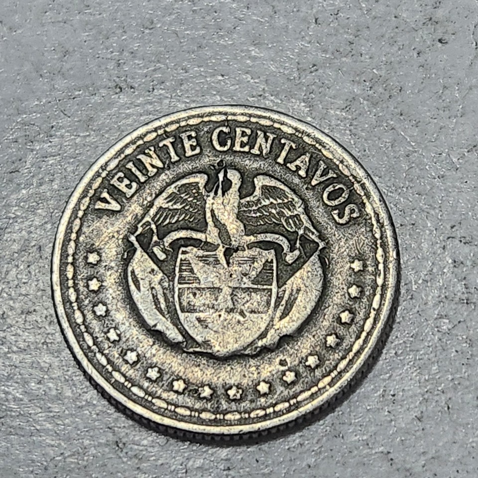 COLOMBIA 🇨🇴 TWENTY (20) CENTAVOS COIN 1959 | eBay