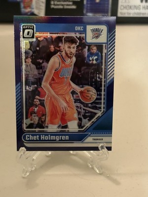 2024-25 Donruss Optic Chet Holmgren #23 Purple Holo Prizm | eBay