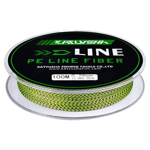 Braided Fishing Line, Abrasion Resistant Zero Stretch Braided Lines 4 ...