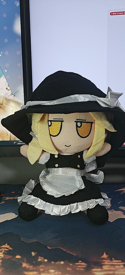 Touhou Project Fumo Fumo Kirisame Marisa 20cm Plush Doll Toy Gift Anime ...