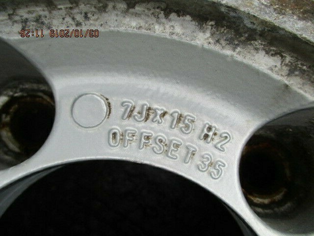 BENTLEY TURBO ALLOY WHEEL 7JX15H2 OFFSET35 9999 (9) | eBay UK