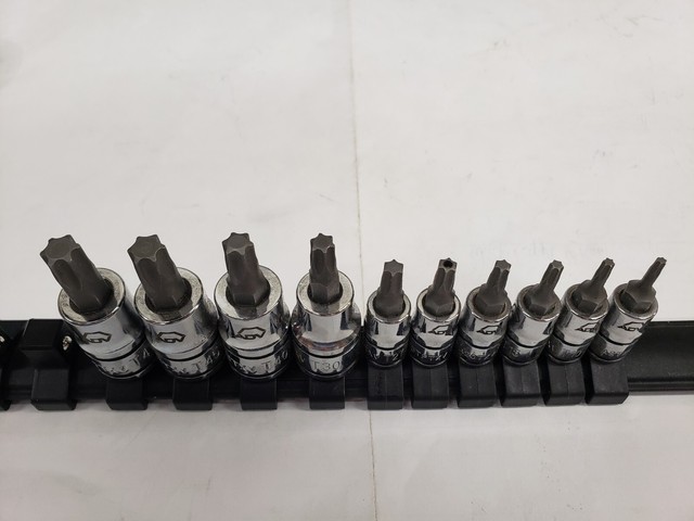 Matco 13 Pc. Socket Set SABCTX13V ADV Torx Sockets T8 - T60 for sale ...
