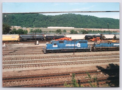 Railroad Photo - Conrail #3810 Diesel Locomotive Freight Train 1990s ...