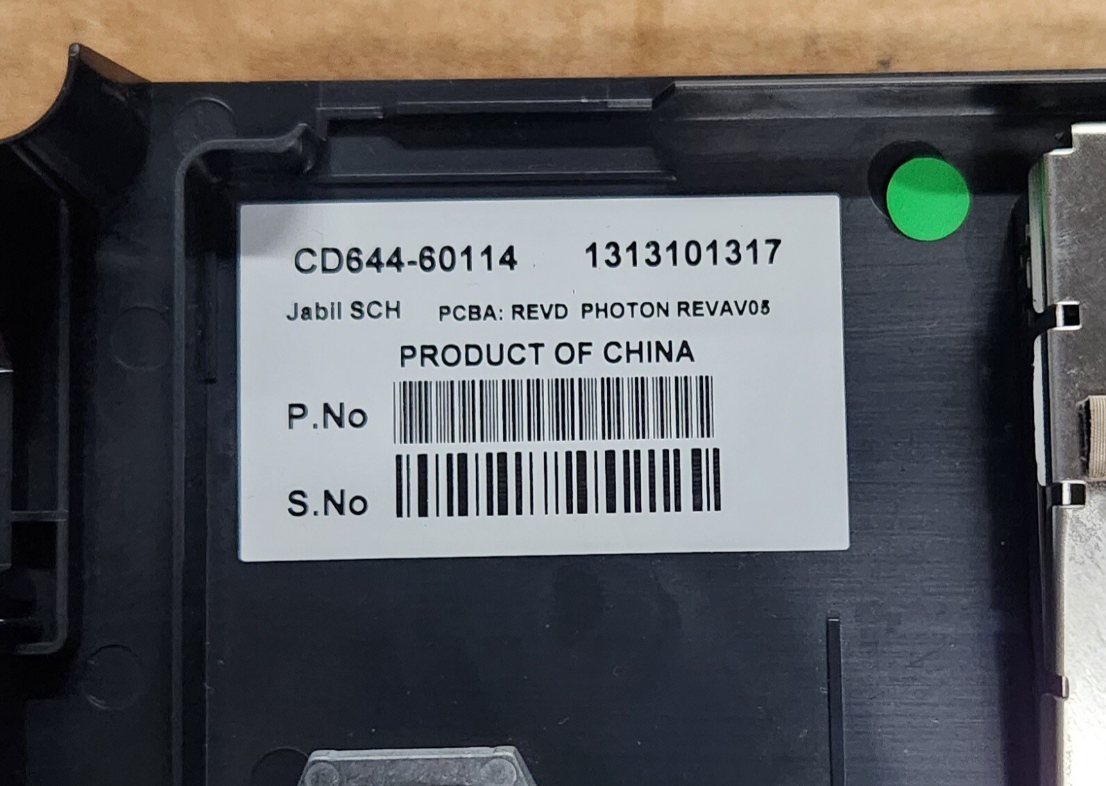 HP CP644-AY002 Control Panel Touch Screen For LaserJet Ent 500 (CD644 ...