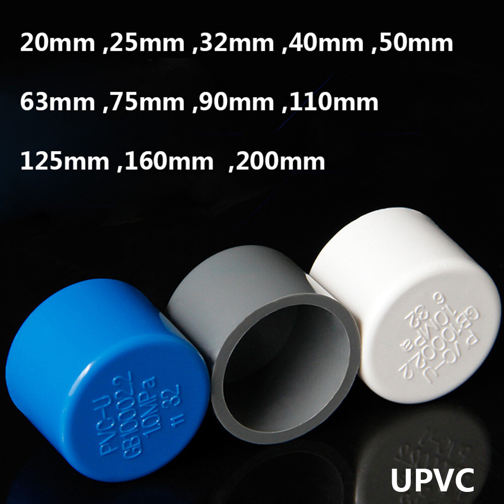 Kiowa Ltd 50mm Plain Pvc Blanking Cap