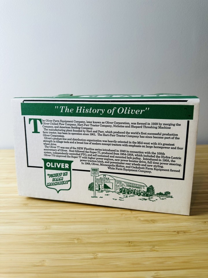 1/16 SPEC CAST OLIVER 77 WIDE FRONT TRACTOR NEW IN BOX | eBay