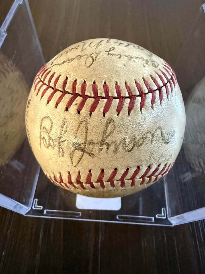 1938 Philadelphia Athletics Connie Mack - Sinclair Babe Ruth Signed ...
