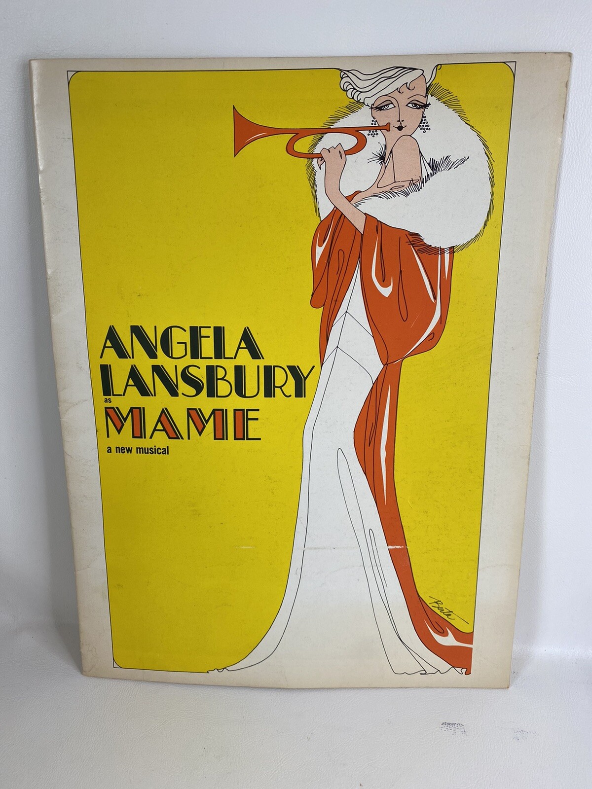 Angela Lansbury as Mame Souvenir Program 1967 Anne Francine And Jane ...