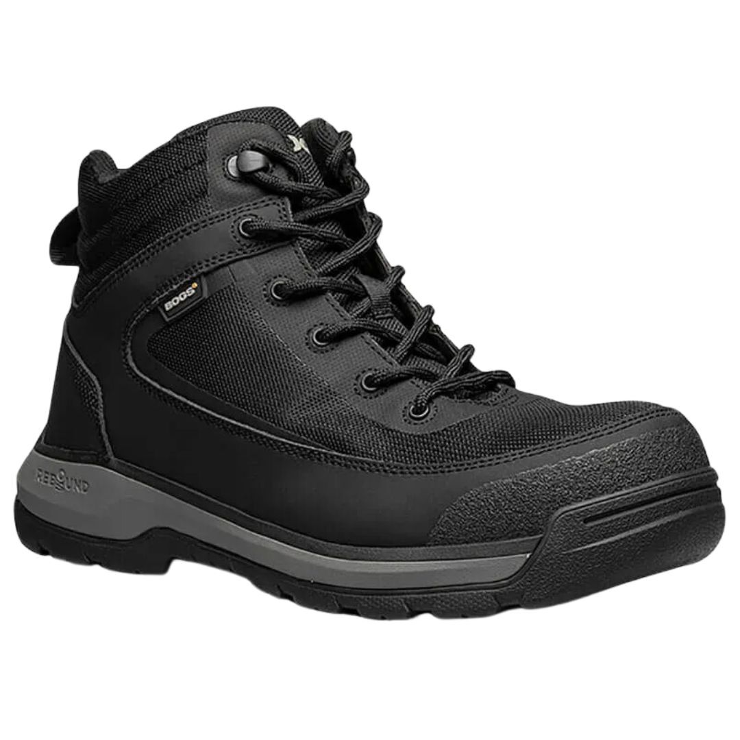 Bogs Shale Mid CT ESD Men's Work Boots, Black Multi, M11.5 | eBay