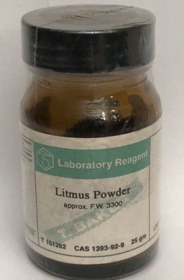 Litmus, Powder, Pure, 25 grams (sealed) | eBay