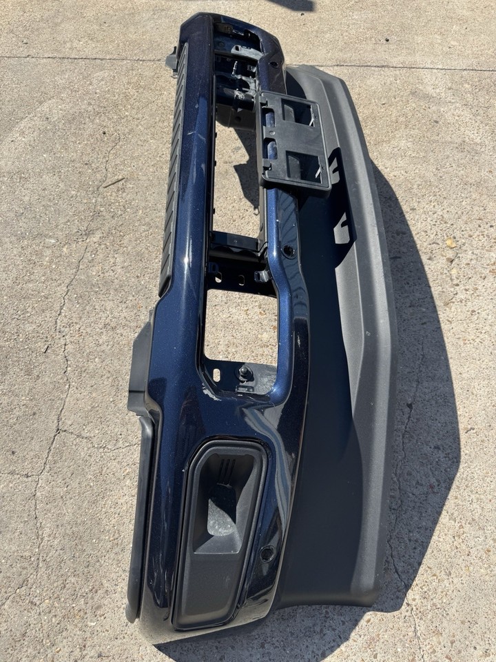 2023 2024 2025 Ford F250 F350 Factory Front Bumper Antimatter Blue OEM ...