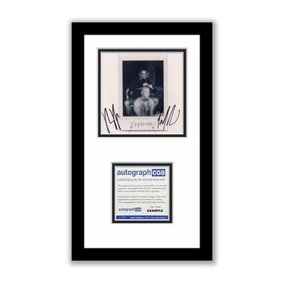 Tom MacDonald Autographed Signed Framed CD Yesterday Nova Rockafeller ...