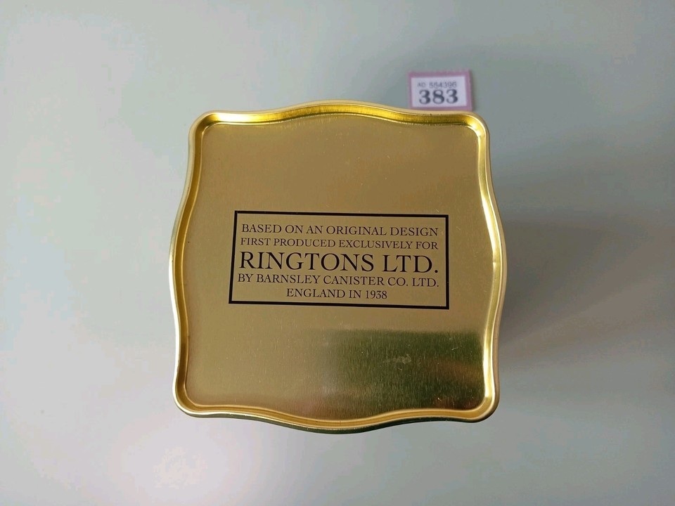 Vintage Ringtons Tea Tin Caddy Canister Newcastle Upon Tyne Tea ...