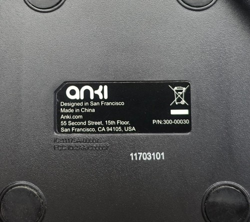 Anki Cosmo Electronic Interactive Robot Toy + Charger 3 Cubes Tested ...