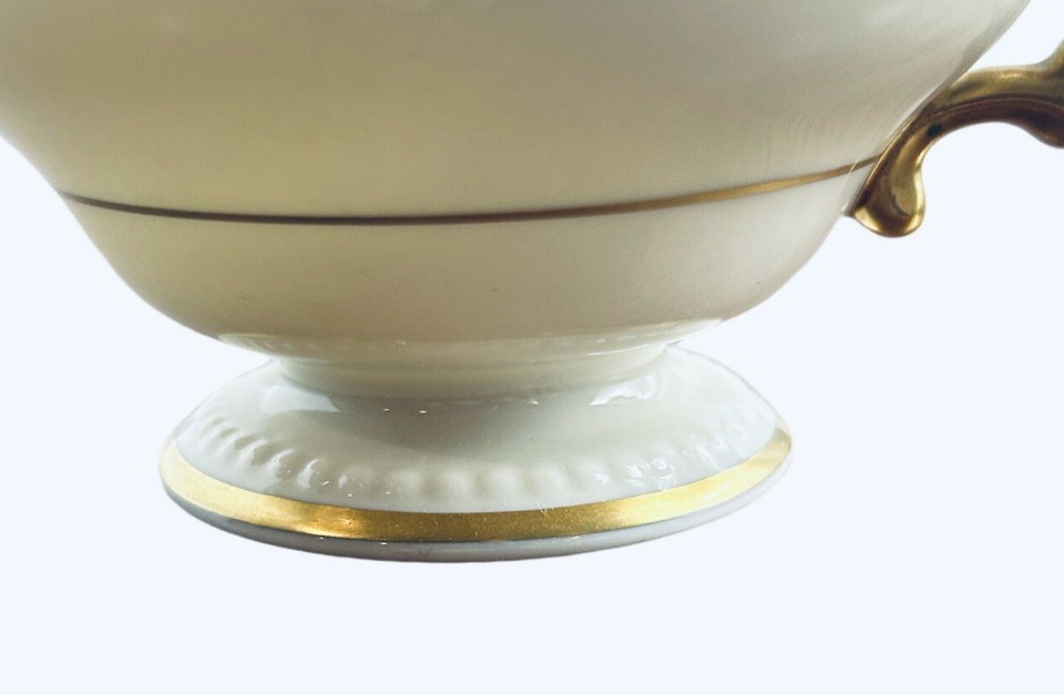 Castleton China LAUREL Ivory China Tea Cup & Saucer Set Of 13 Cups / 17 ...