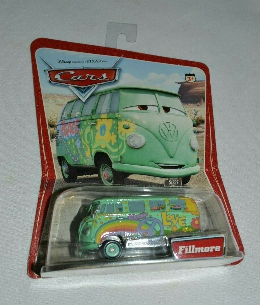 Disney Pixar Cars Fillmore Desert Series Filmore Error Spelling