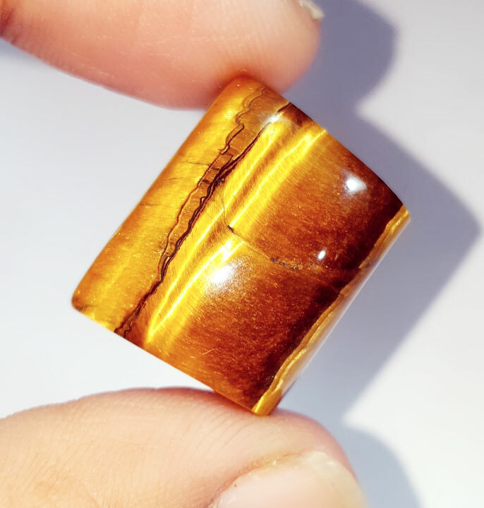 24.21 Ct Loose Gemstone Natural Tiger's Eye Rough Unheated Untreated ...