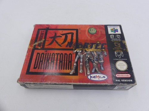 NINTENDO N64 KEMCO DAIKATANA GAME COMPLETE SEALED COMPLETE PAL VERSION ...
