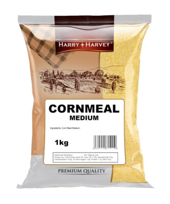 Cornmeal Medium 1Kg - polenta - maize Ground Corn Meal Flour 1000g Bag ...
