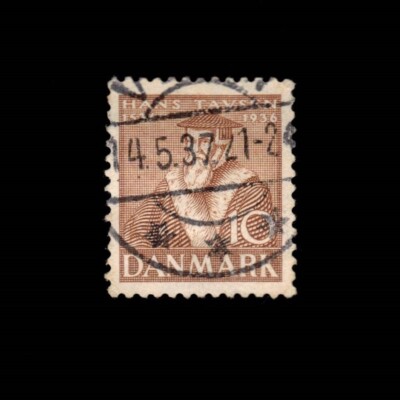 Denmark, Scott 254, Hans Tausen, 1936, used | eBay