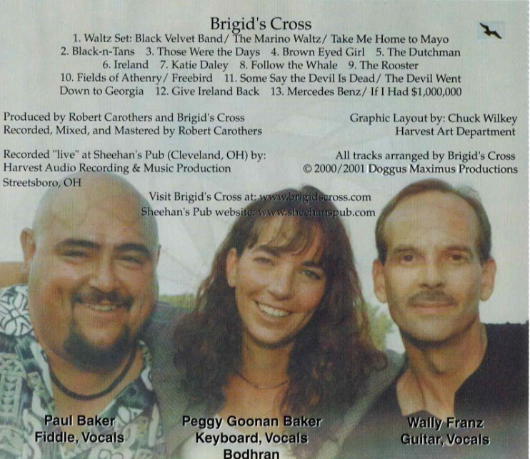 BRIGID'S CROSS - ... let the freebird fly Live at Sheehan's Pub (CD ...
