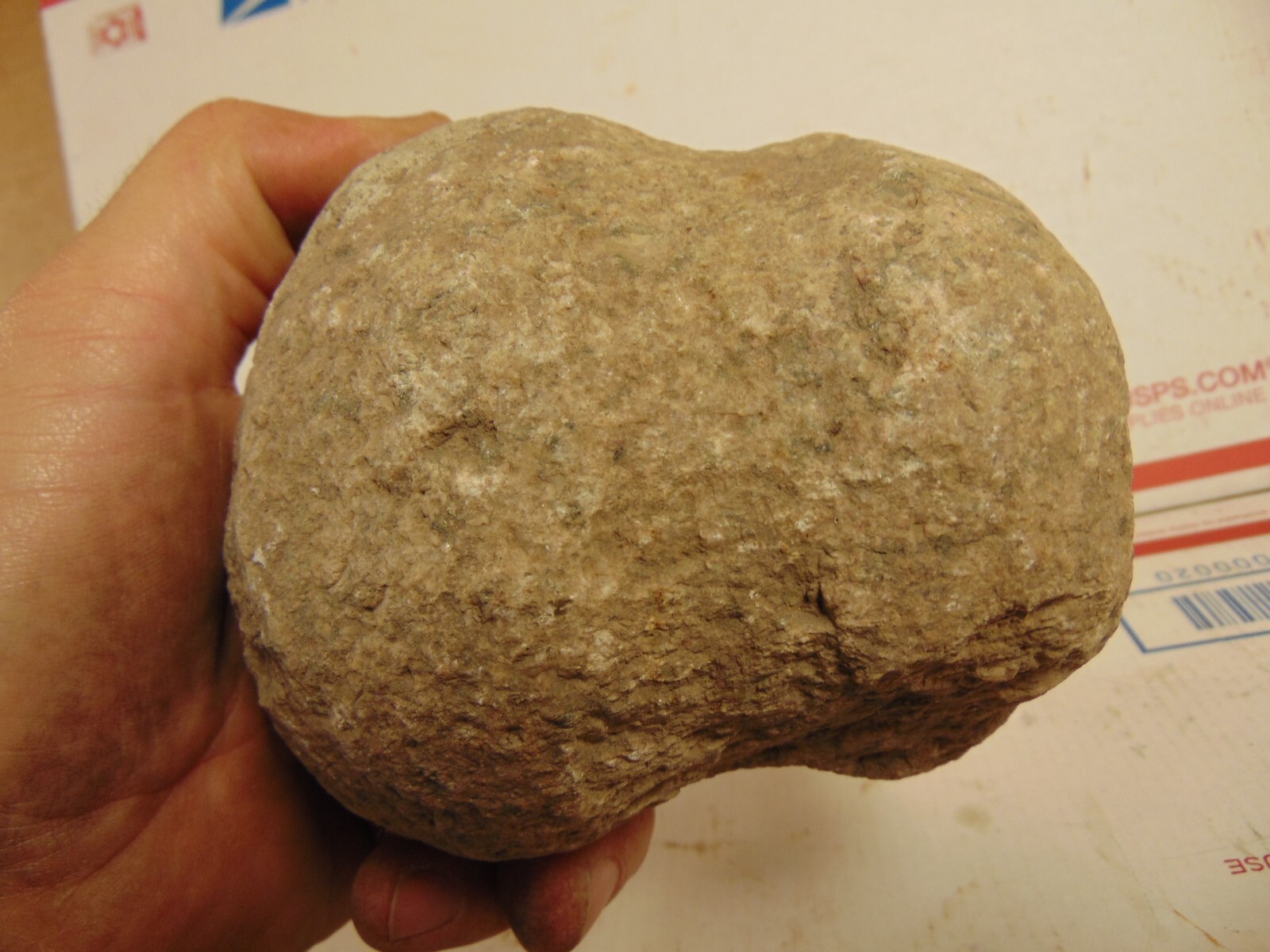 NATIVE AMERICAN PLAINS INDIAN ARTIFACT STONE HAMMER MAUL LARGE NICE ...