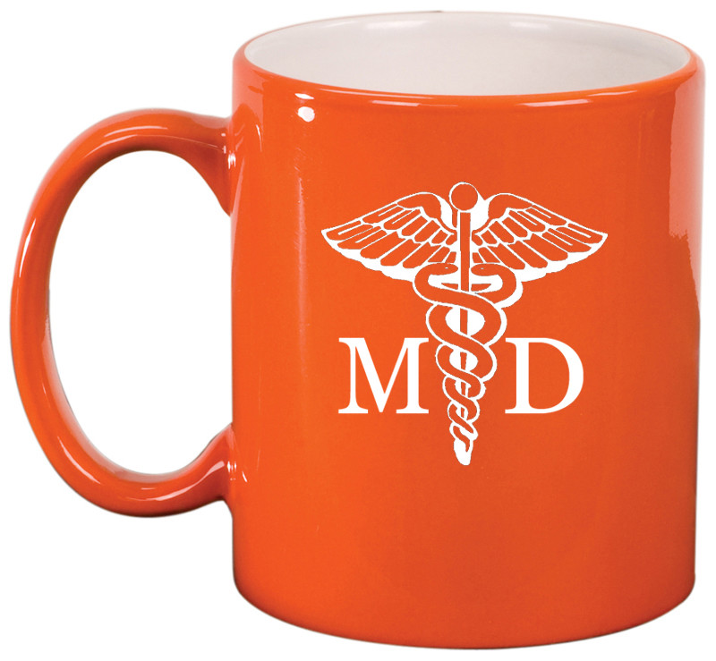 11oz Ceramic Coffee Tea Mug Glass Cup MD Medical Doctor | eBay