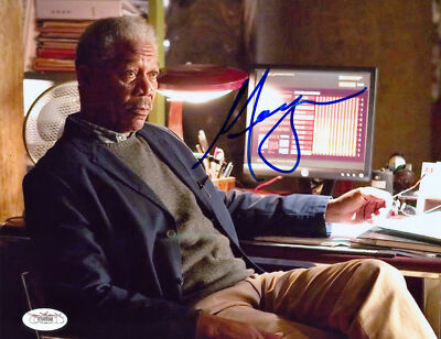 Morgan Freeman Signed JSA COA 8X10 Rare Photo Auto Autograph ...