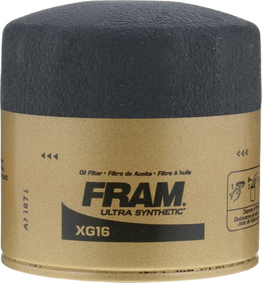 FRAM XG16 Ultra Synthetic Spin-On Oil Filter with SureGrip | eBay