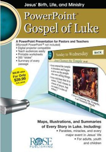 Gospel of Luke : Jesus' Birth, Life, and Ministry by Rose Publishing ...