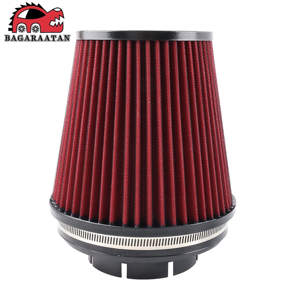 LS Swap Cold Air Intake + Red Filter For LSX LS1 LS2 4.8 5.3L 5.7L 6.0L ...