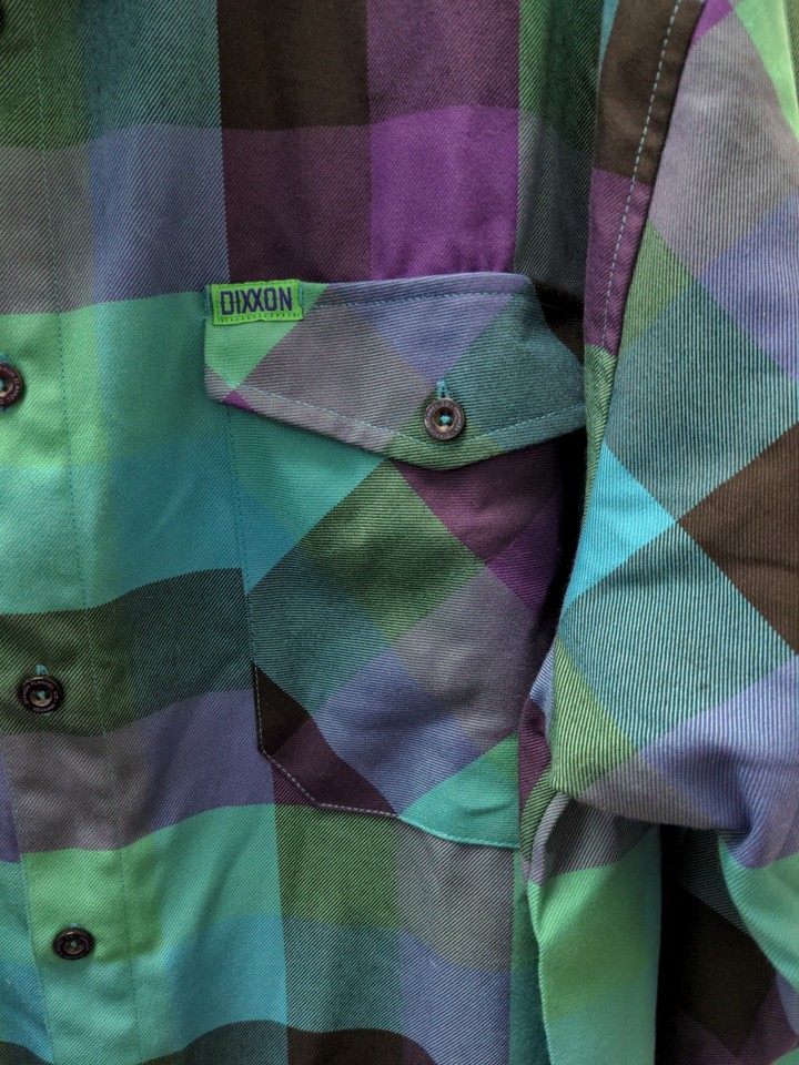 New Dixxon Flannel Company Venkman Ghostbusters Flannel Shirt Sz 5X | eBay