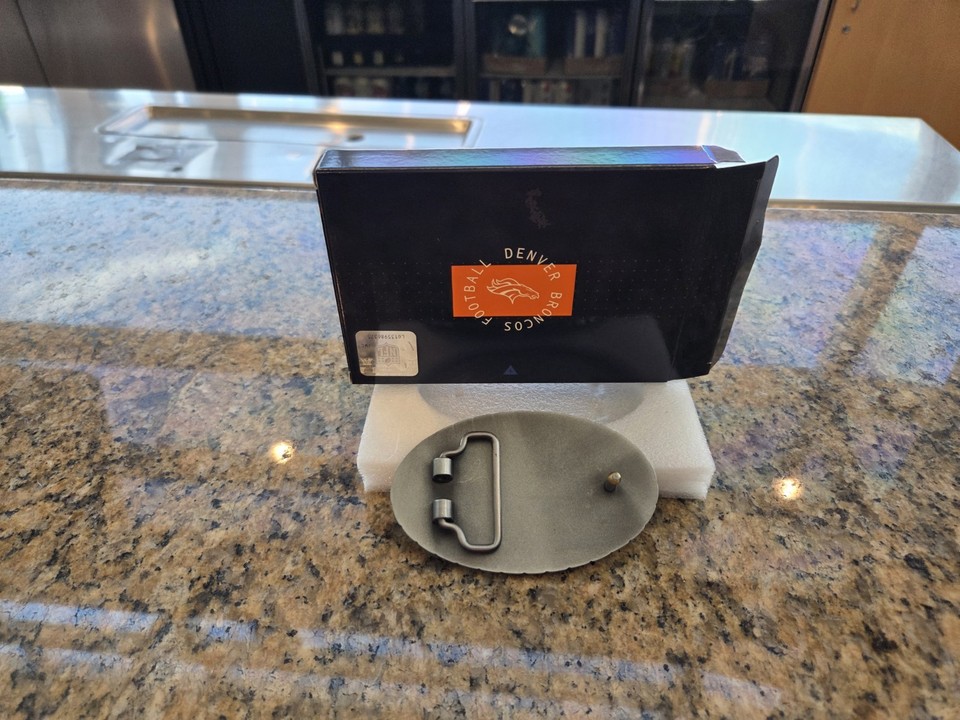DENVER BRONCOS 2025 BUCKY BELT BUCKLE SGA MILE HIGH VINTAGE FREE ...