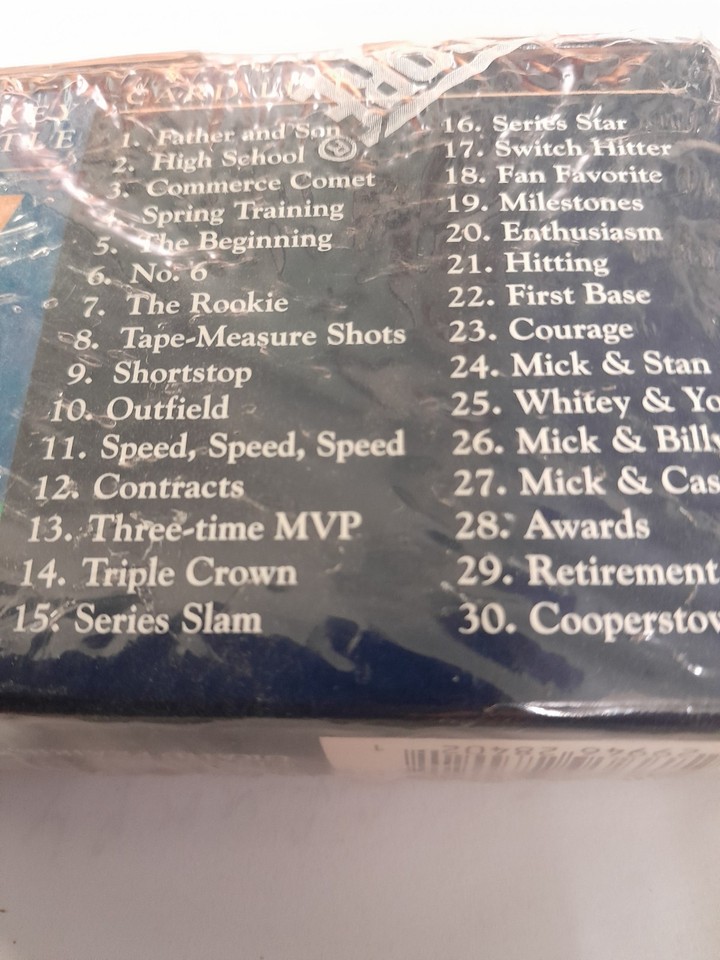 1992 Pinnacle Mickey Mantle - Mickey Mantle 30 Card Set - Factory ...